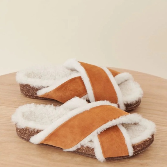 Jenni Kayne | Shoes | New Jenni Kayne Shearlinglined Suede Crossover ...